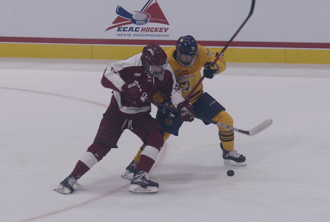 Quinnipiac skates past Colgate, 3-1 | News, Sports, Jobs - Adirondack ...